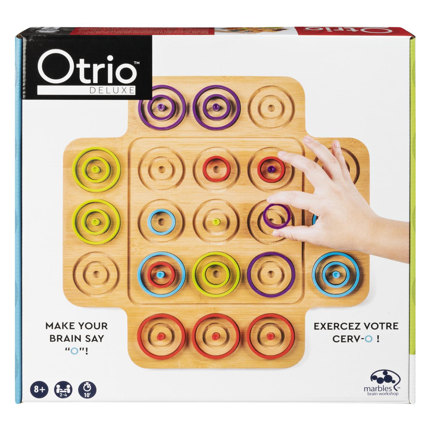 Game Otrio Wood Version - A Strategy Based Board Game – Homeport
