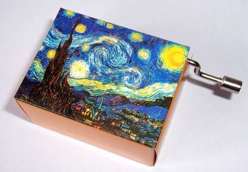 Music Box - Flower Waltz - Van Gogh Starry Night – Homeport