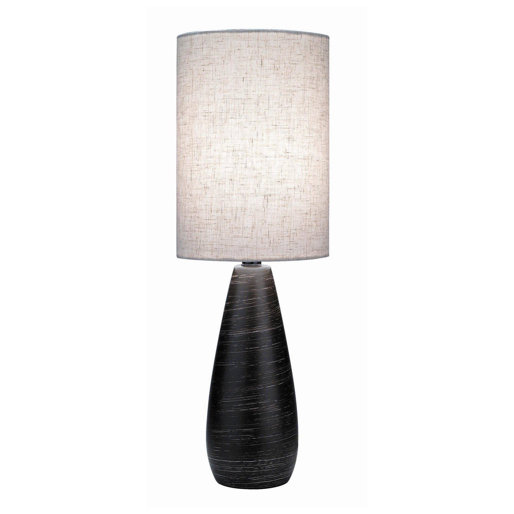Quatro Mini - 17.5 In Table Lamp Brushed Dark Bronze – Homeportonline