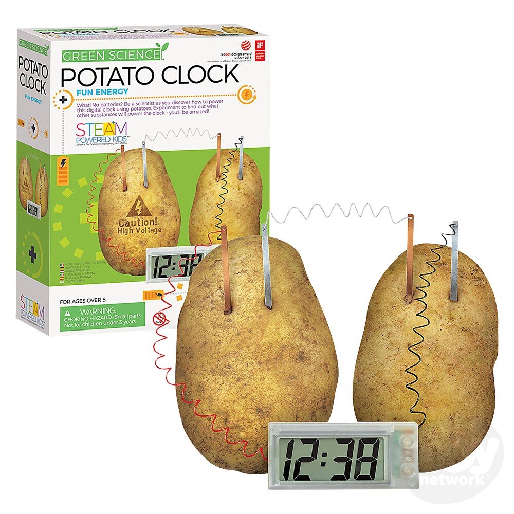 4M Green Science Kit Potato Clock – Homeport