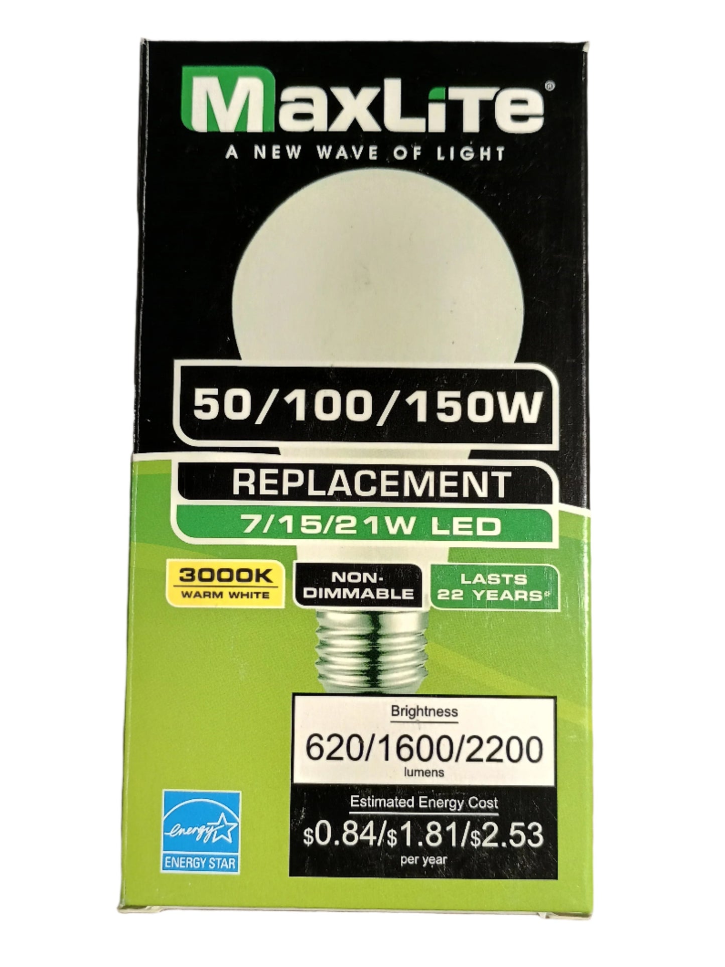 LED 3 Way Light Bulb 7/15/21W (50/100/150W Equivalent), E26, 620/1600/ – Homeportonline